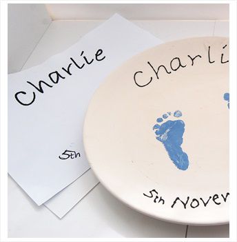 Writing on bisque pottery ceramics | Country Love Crafts